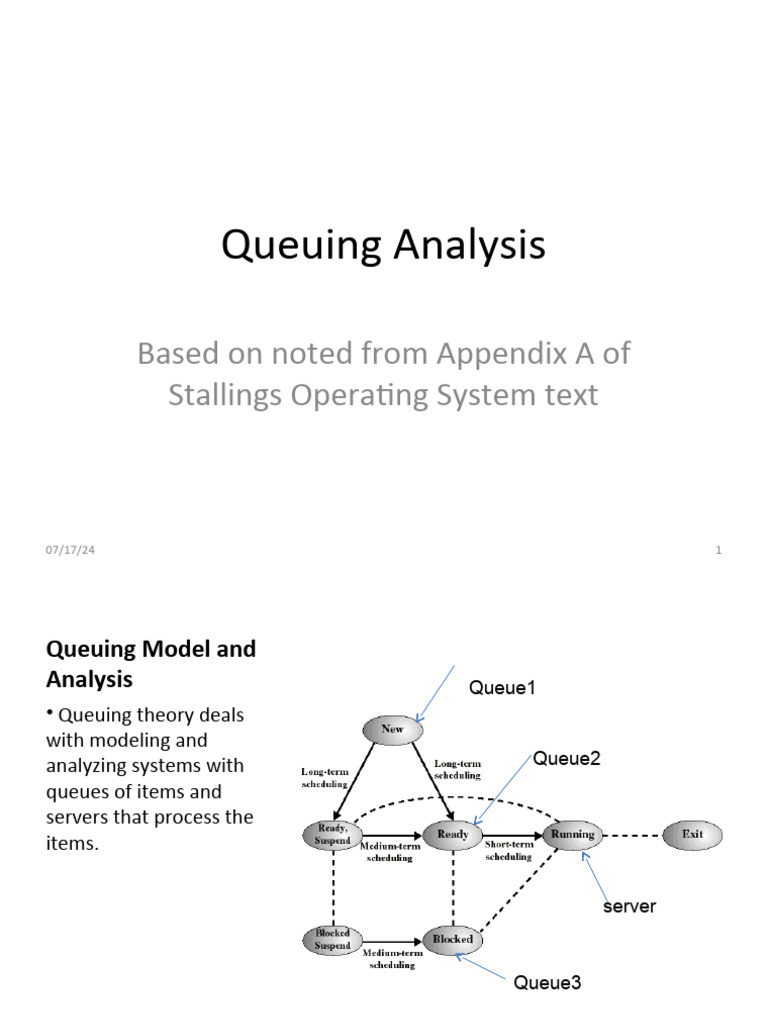 Queuing Analysis in Networking Systems | PDF | Computer Science ...