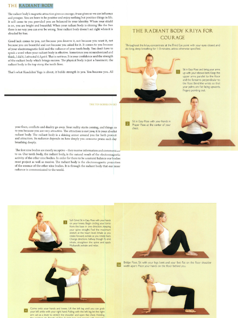 Radiant Body Kriya For Courage | PDF