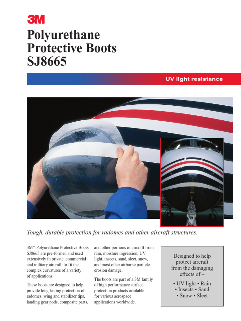 3M Protective Boot SJ8665 | PDF | Legal Liability | Aircraft
