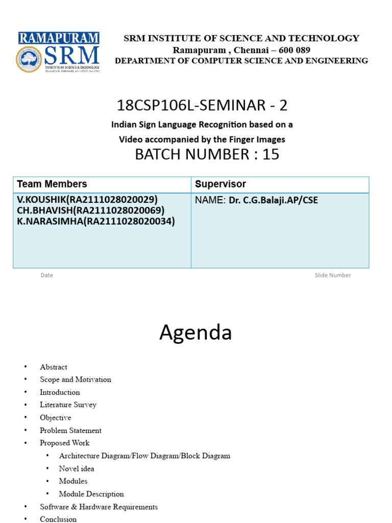 Seminar 2 PPT Template | PDF | Machine Learning | Computer Vision