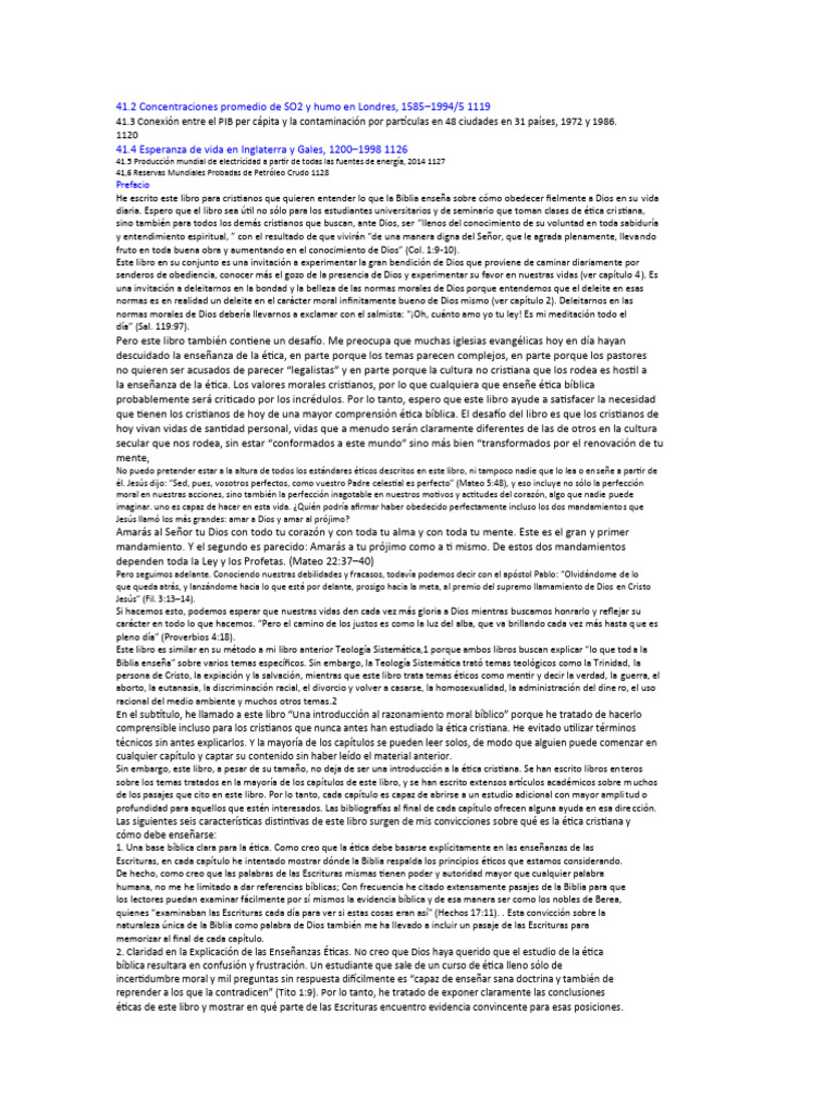 Libro Etica Cap. 1 | PDF | Biblia | Relativismo