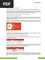 Apostila - Microsoft Power Point 2016 | PDF | Tempo | Teclado de computador