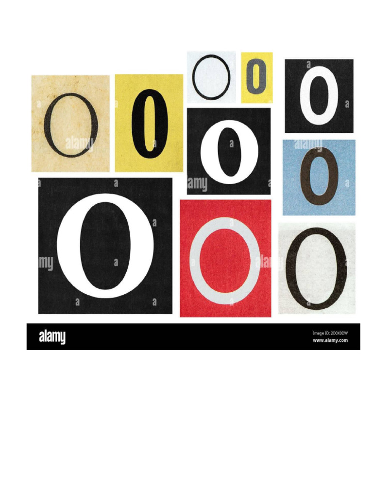 Letras o | PDF