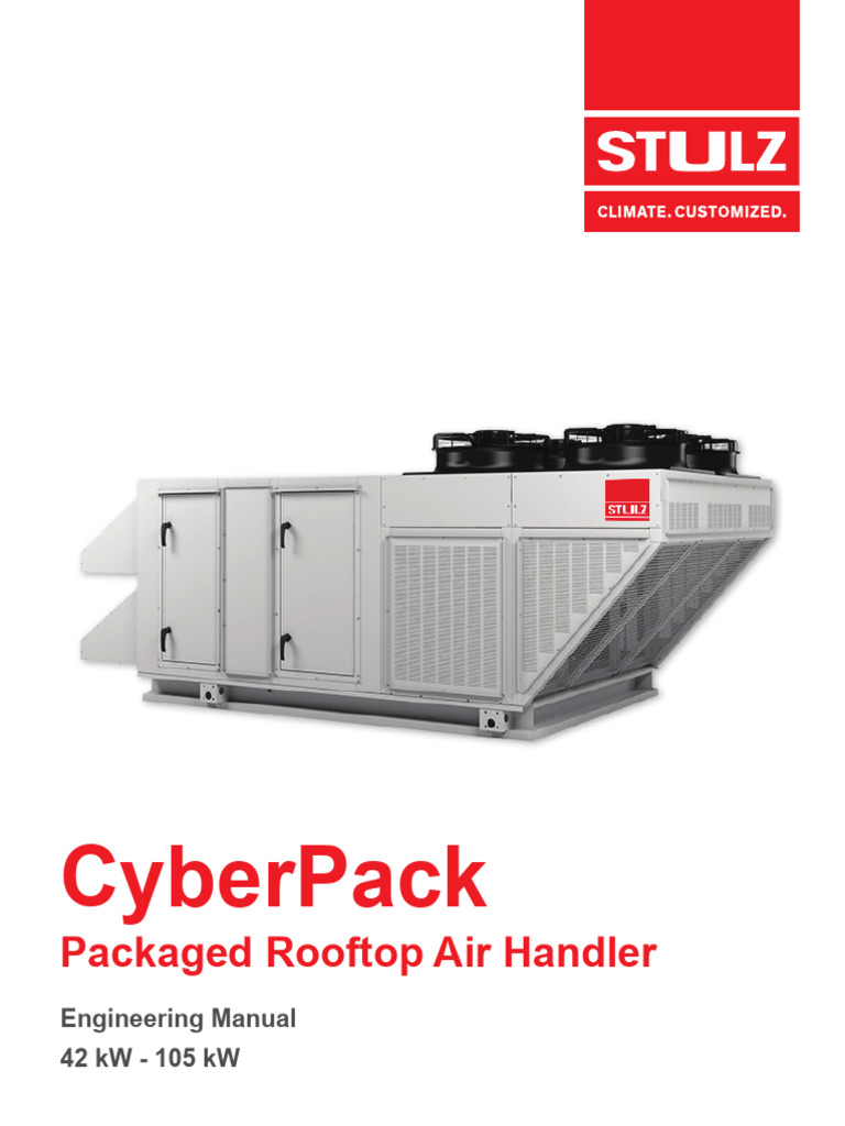 STULZ CyberPack Engineering Manual | PDF | Air Conditioning | Menu (Computing)