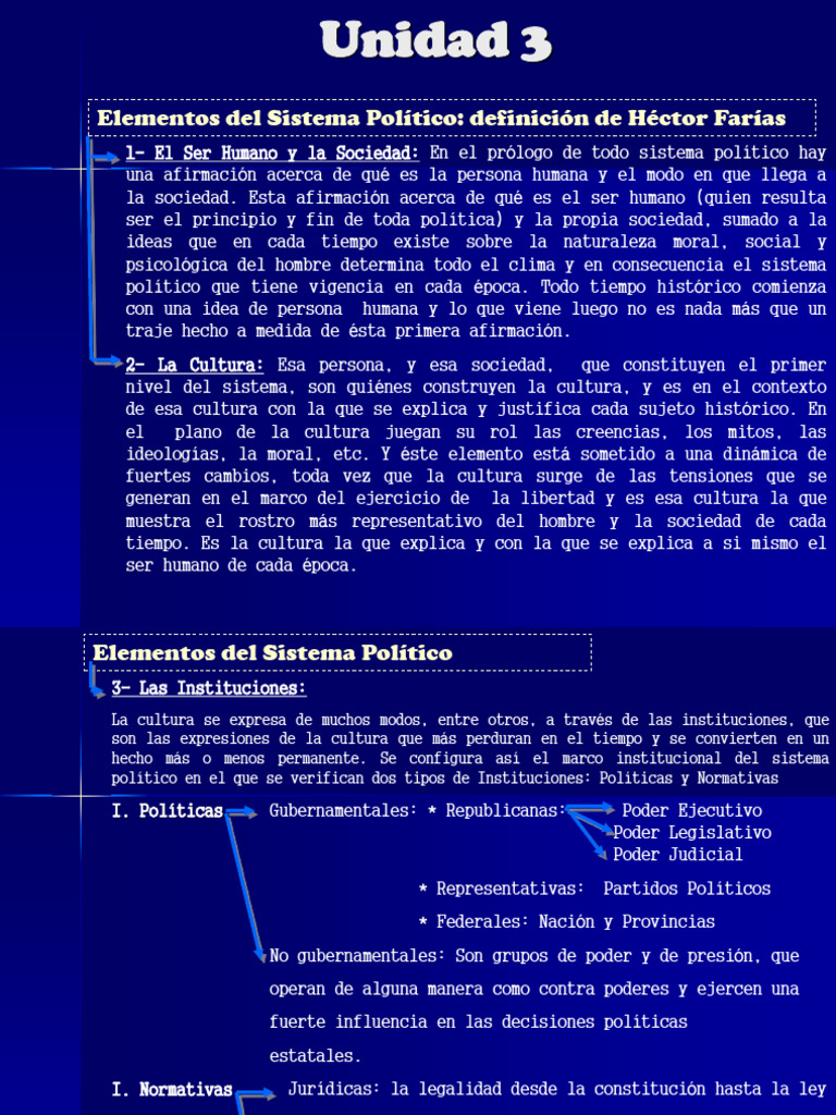 Elementos Clave del Sistema Político | PDF | Estado (política ...