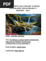 Geography Field Project | PDF | Hydroelectricity | Nature