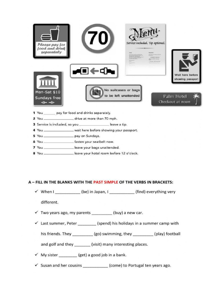 Modals Grade 5 Seatwork | PDF
