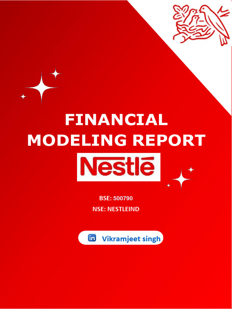 Nestle India Financial Modeling Report | PDF | Cost Of Capital | Free ...