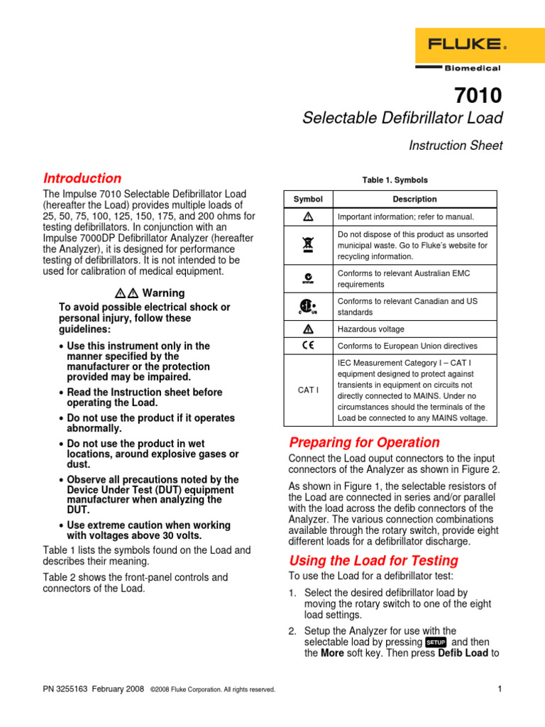 7010 Instr Sheet | PDF | Computer Engineering | Electrical Components