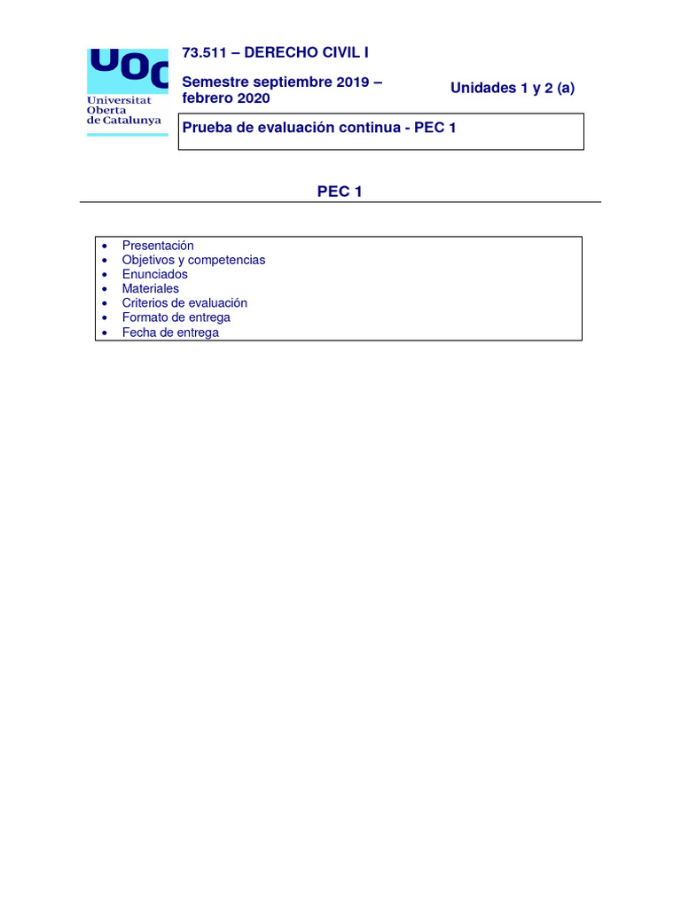 73.511 Pec1 2019-1 | PDF | Cataluña | Justicia