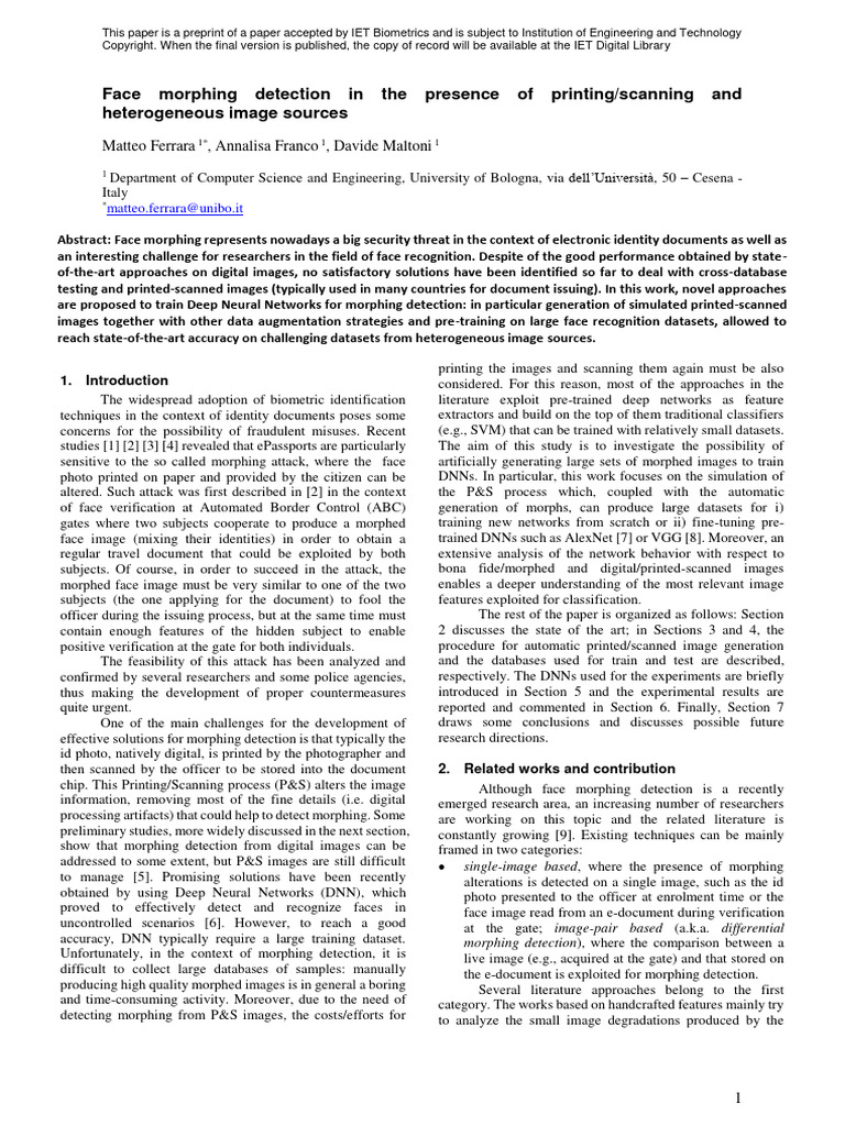 Morphing Deep Learning Paper 2 | PDF | Deep Learning | Applied Mathematics