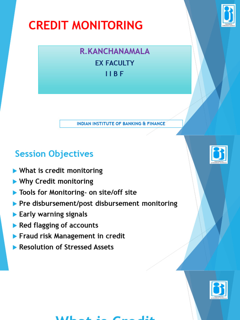 Credit Monitoring CCP (1) | PDF | Credit | Finance & Money Management