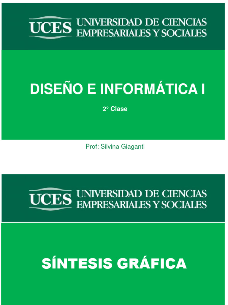 CLASE - 2 - Diseño e Informatica | PDF | Geometría | Esencia