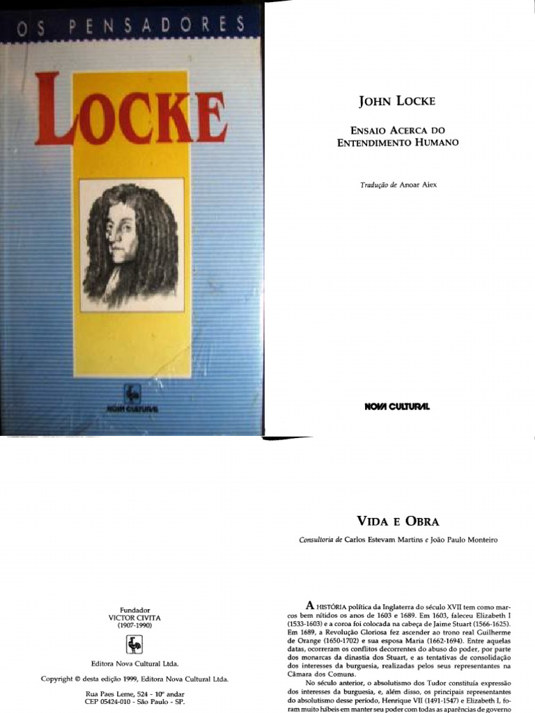 Coleção Os Pensadores - John Locke | PDF