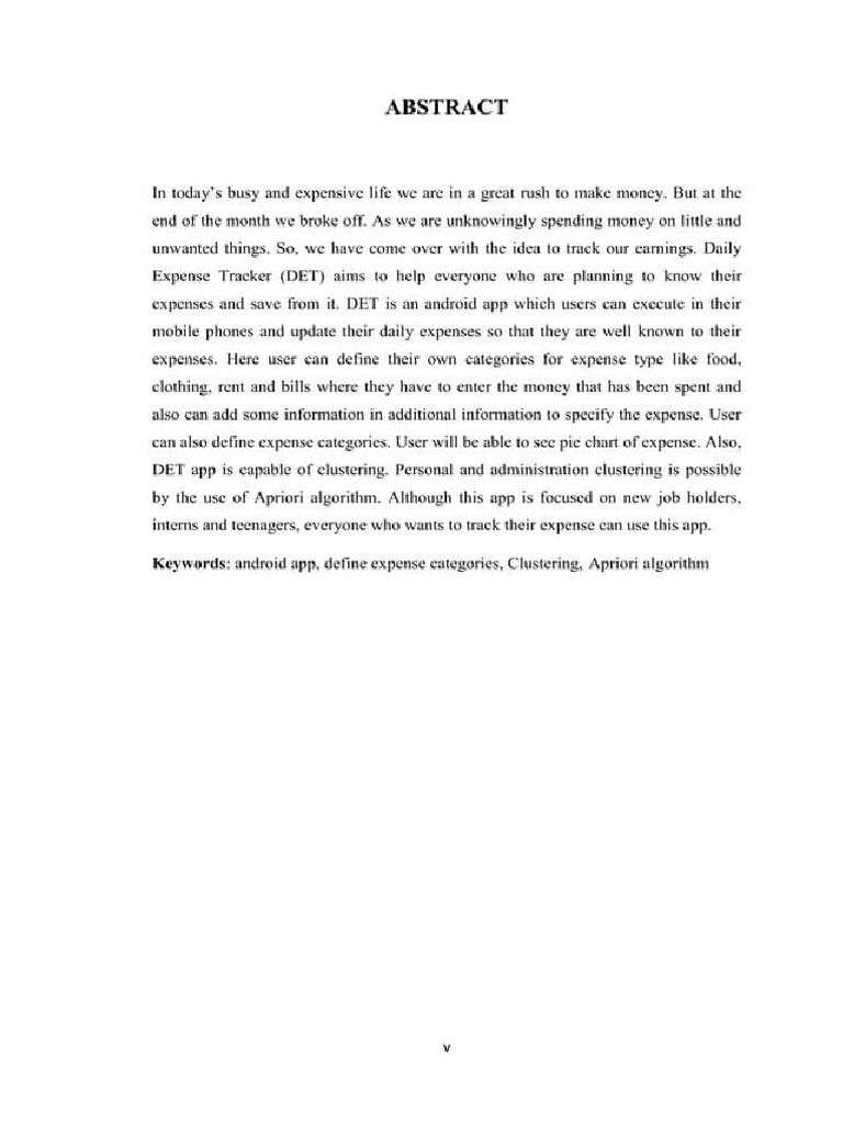 DET Project Report | PDF