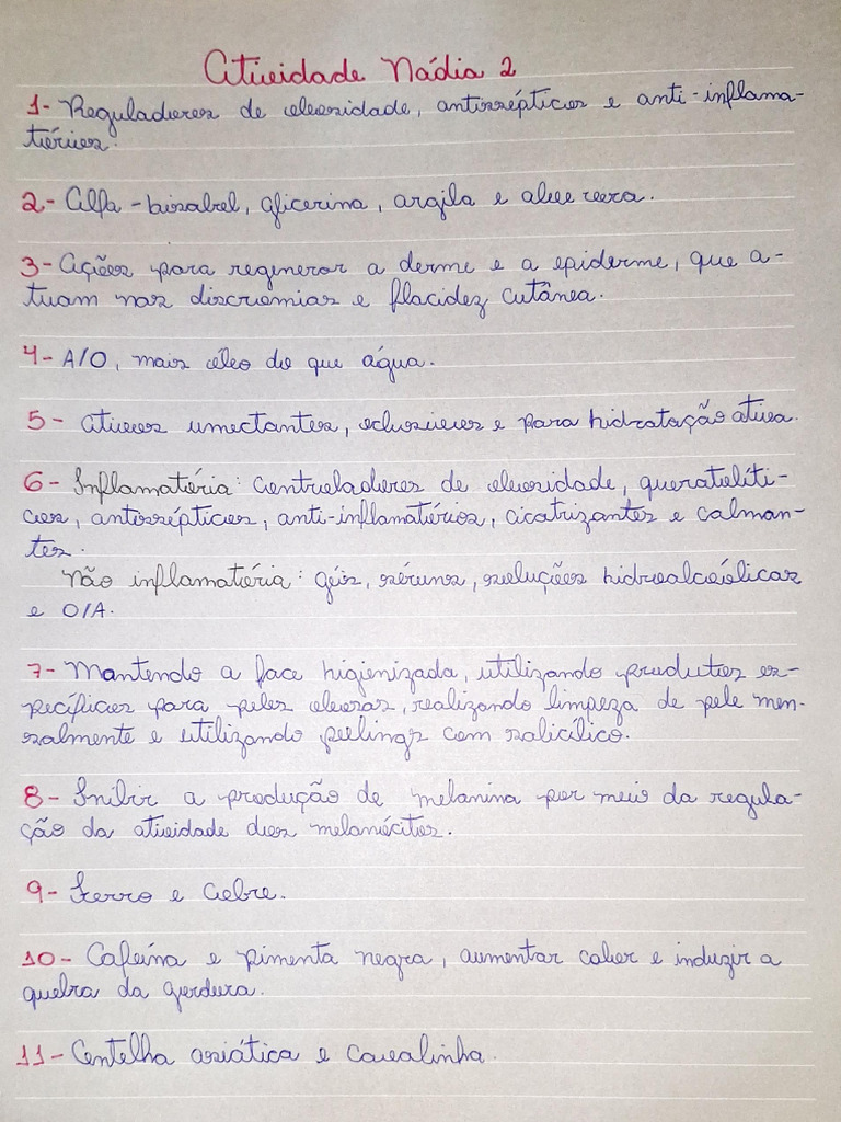 Atividade Nádia 2 | PDF