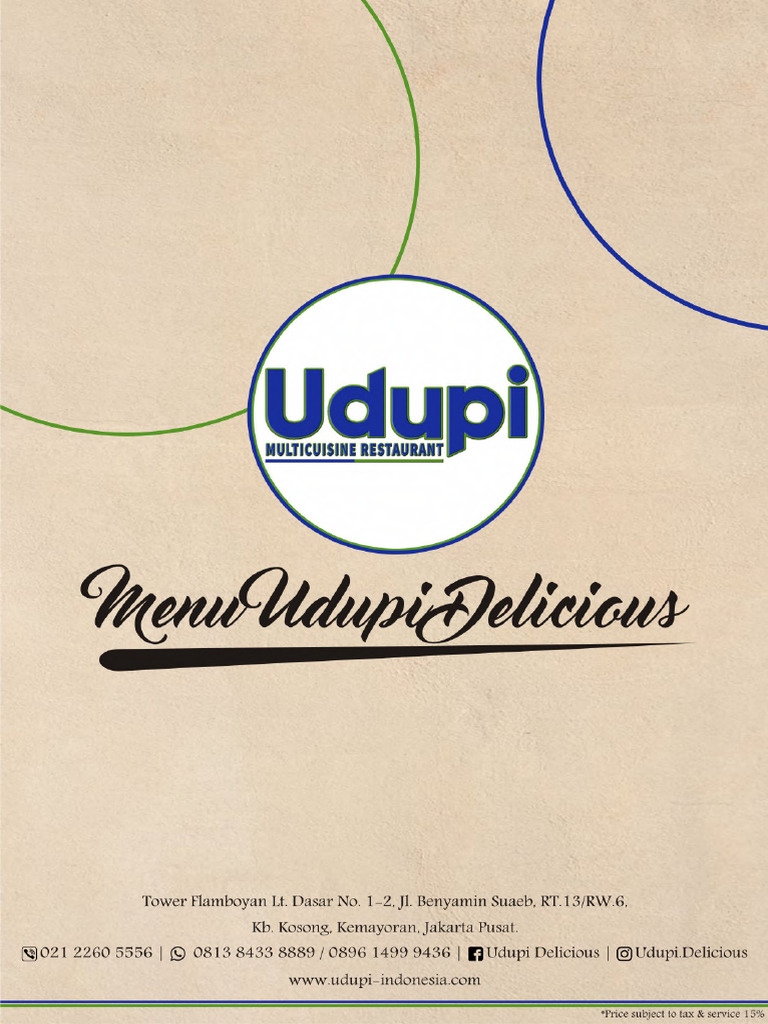 Menu Ud Neww1 | PDF