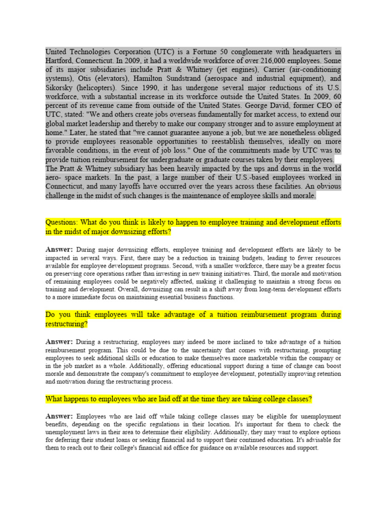 HRD Final Assignments | PDF | Layoff | Employment