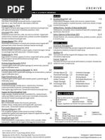 Breakfast and Kickback Menu - Drury Hotels | PDF | Hot Dog | French Fries