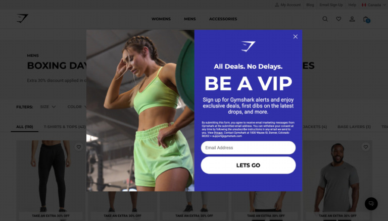 Gymshark Popup | PDF