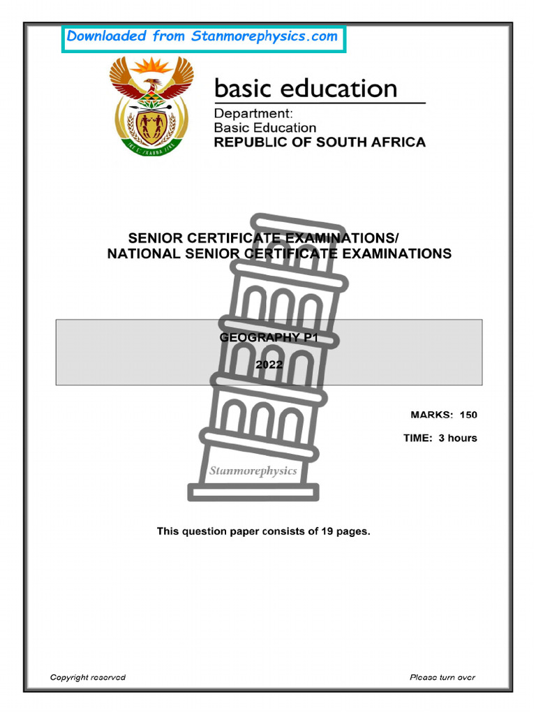 NSC-Geography-Grade-12-May-June-2022-P1-and-Memo | PDF
