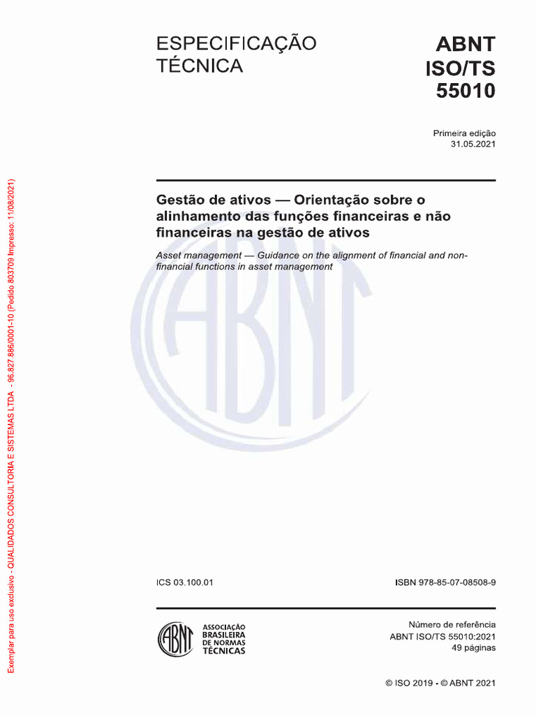 Iso 55010 | PDF