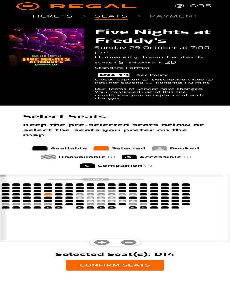 Regal - Select Seats 2 | PDF