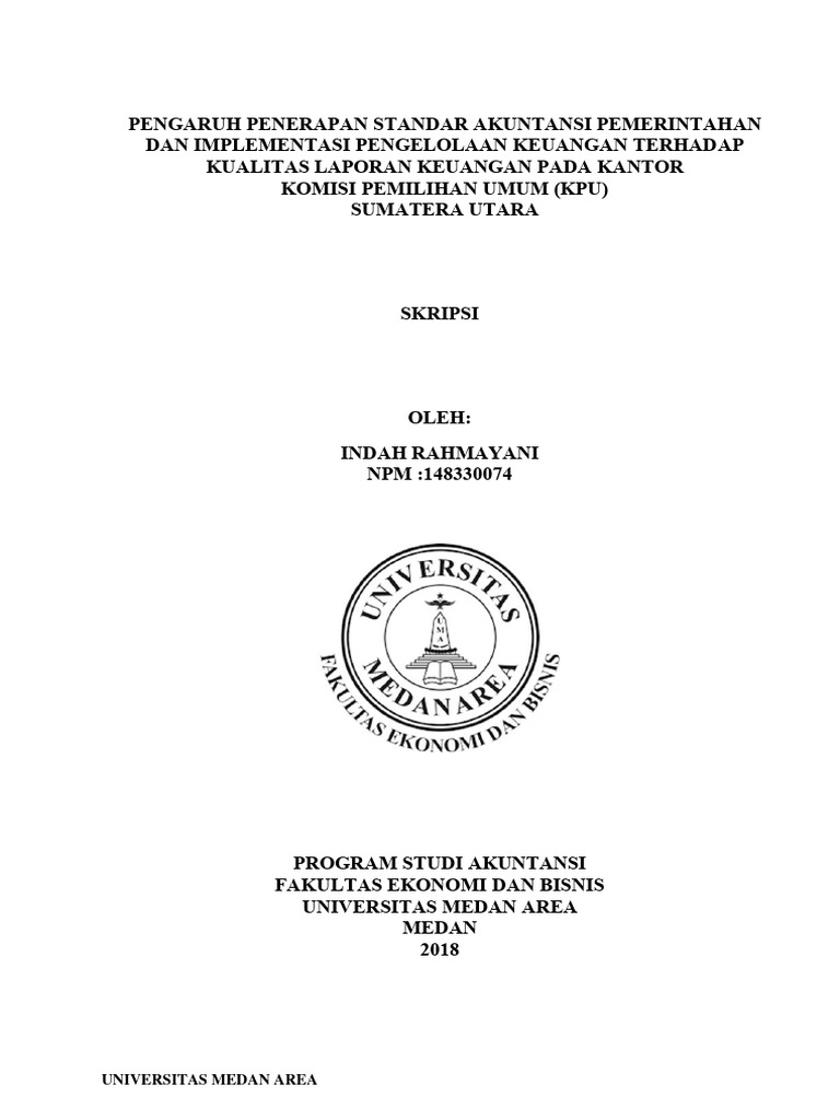 Indah Rahmayani - Fulltext | PDF | Bisnis