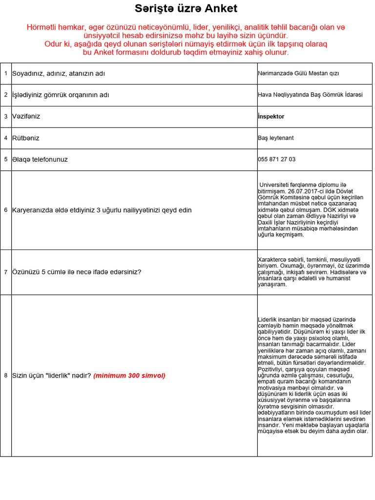 Anket | PDF
