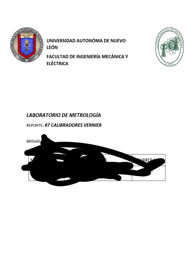 PRACTICA 7 Metrologia | PDF