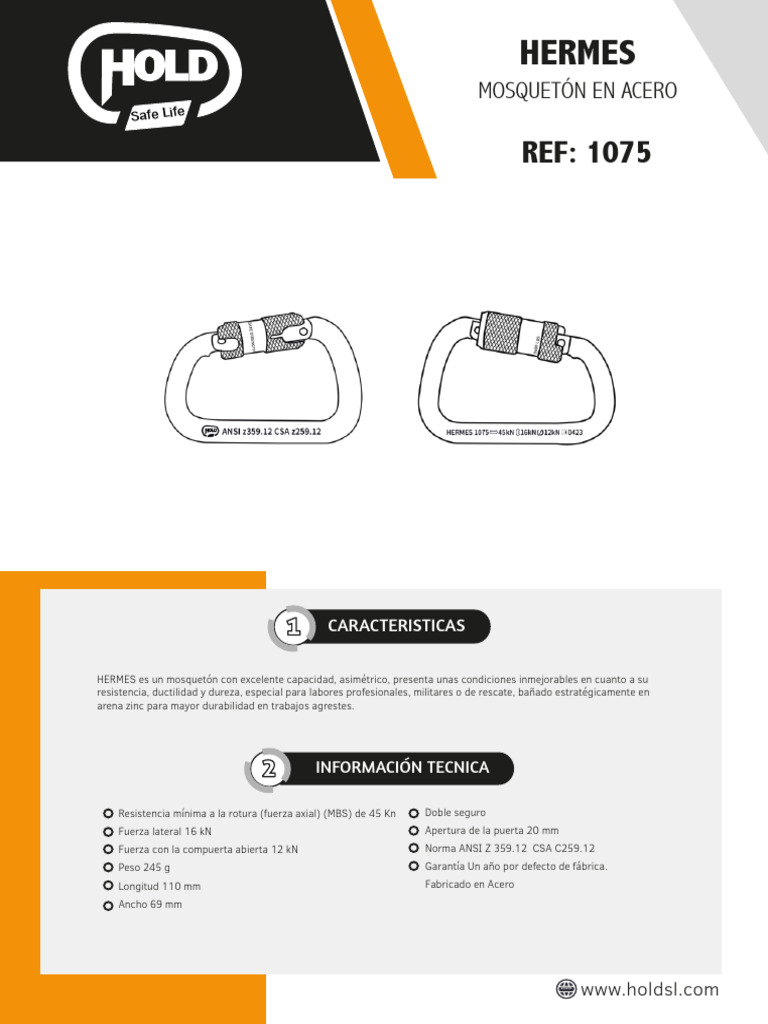 Ficha Tecnica en Español Hermes | PDF