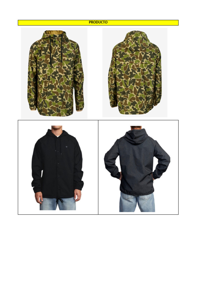 Catalogo Casacas y Cortavientos | PDF