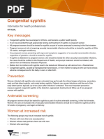 BASHH 2024 Syphilis Guidelines for Pregnancy | PDF | Pregnancy ...