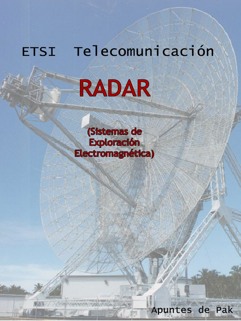 Análisis de Radar 3D y 2D en Electromagnetismo | PDF | Antena (Radio ...