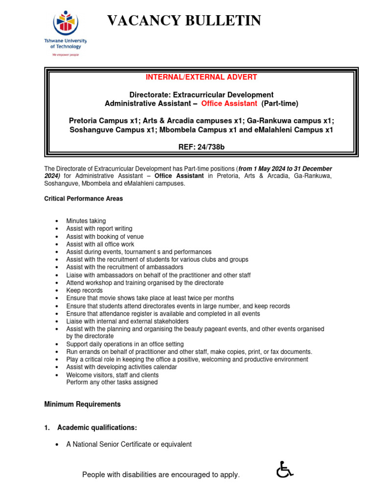 DED-Administrative-Assistant_Office-Assistant | PDF