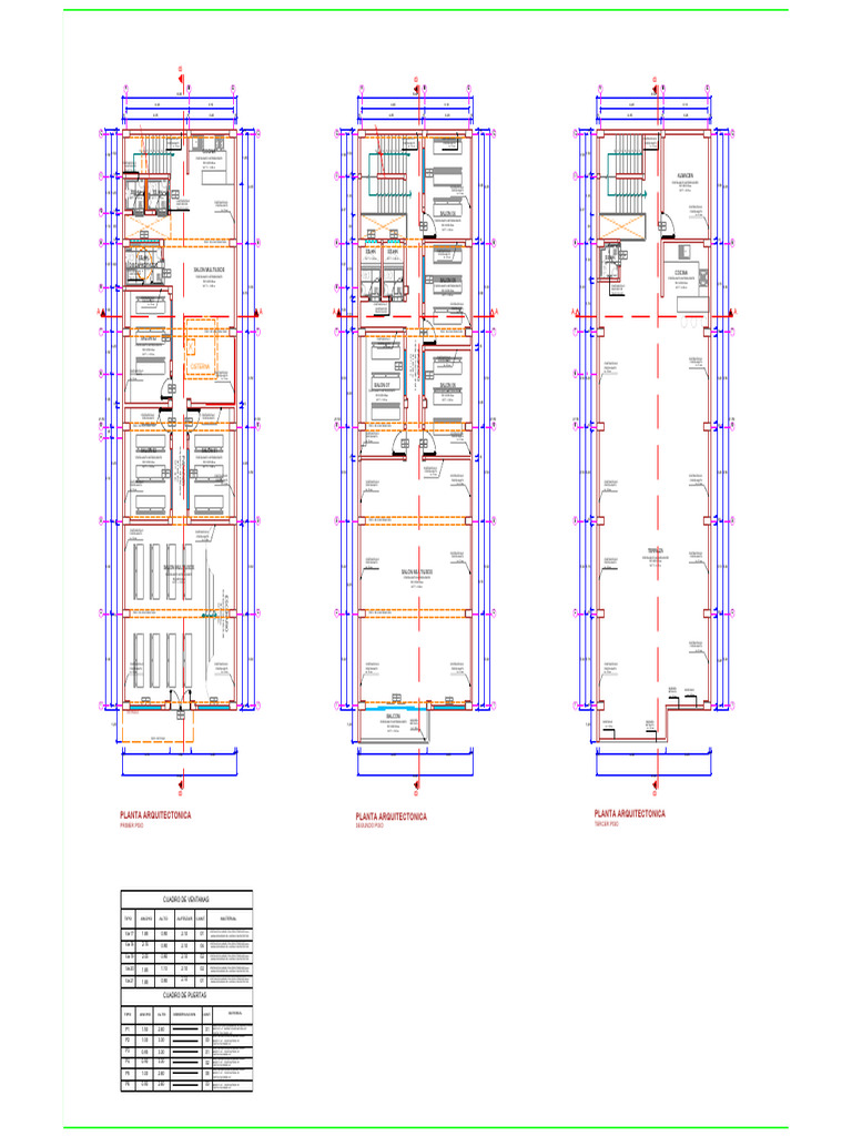 Planos Parroquia Salitral[1]-Model | PDF