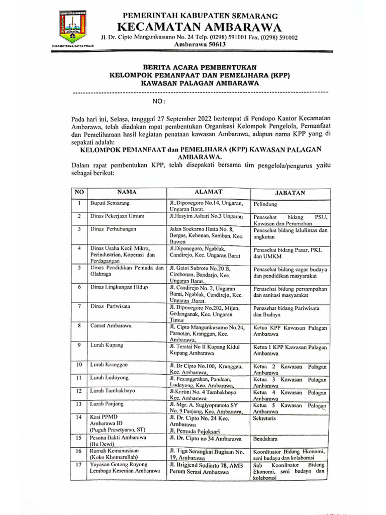 BA KPP KOTAKU Ambarawa | PDF