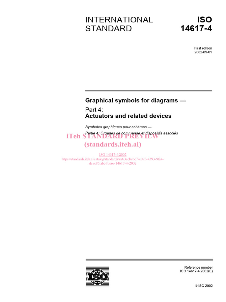 ISO-14617-4-2002 | Download Free PDF | International Organization For ...