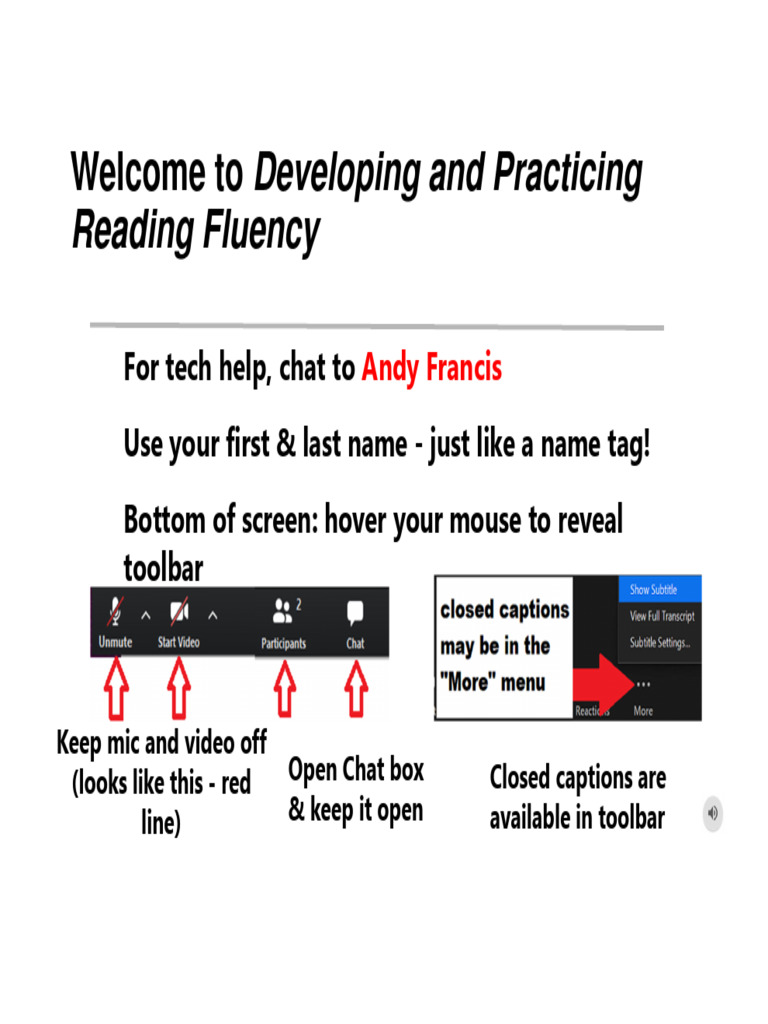 Reading Fluency - Feb 2021 | PDF | Reading Comprehension | Fluency