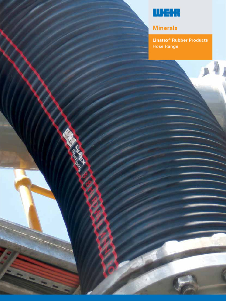 Linatex Rubber Products Hose Range Brochure | PDF | Hose | Wear