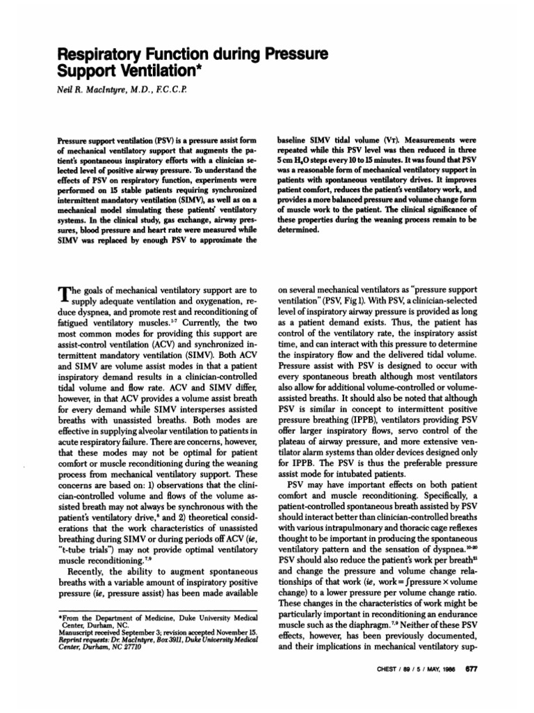 Respiratory Function during Pressure | PDF | Clinical Medicine ... Respiratory Function during Pressure | PDF | Clinical Medicine ...