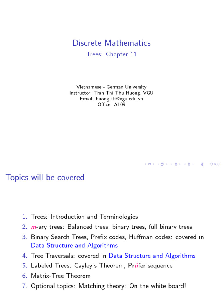 DM Trees1 | PDF | Mathematical Relations | Combinatorics