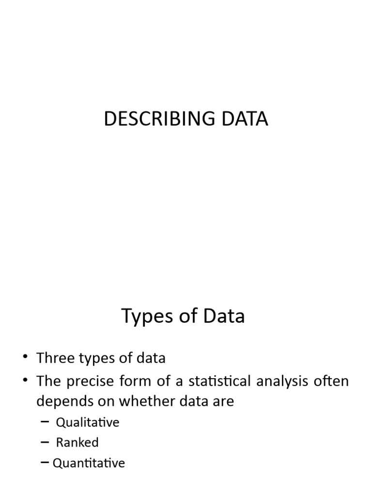 FDS-Unit2 - P1-Types of Data and Variables | PDF | Statistics | Data