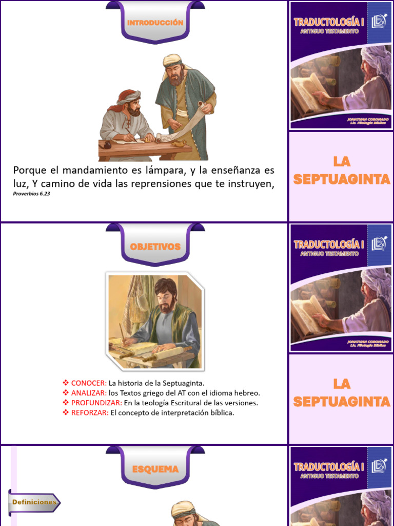 La Septuaginta | PDF | Septuaginta | Biblia