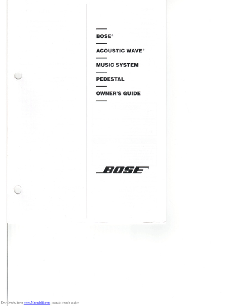 Acoustic Wave Music System | PDF