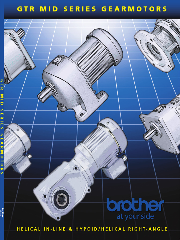 Brother Mid Series Full Catalog | PDF | Gear | Electric Motor