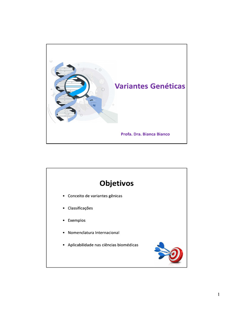 Variantes Geneticas | PDF