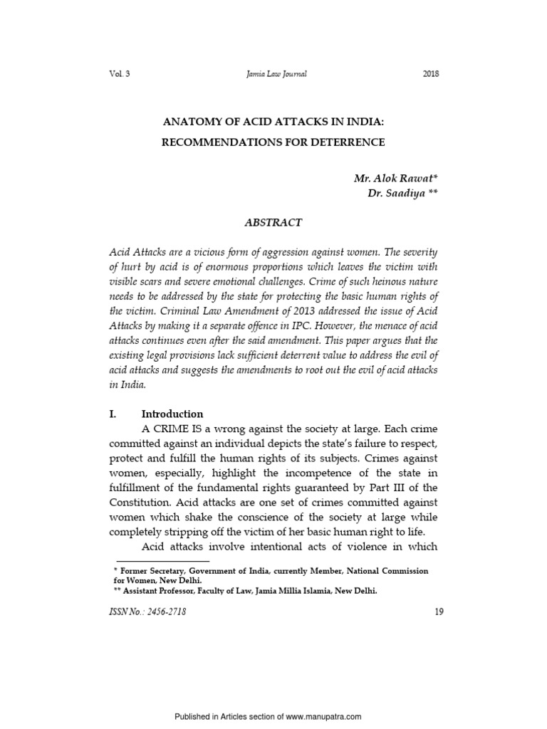 acid | PDF | Crimes | Crime & Violence