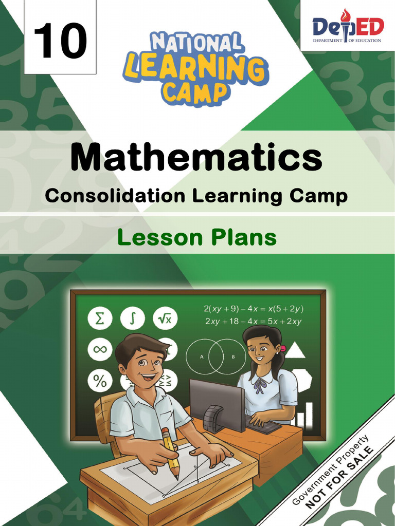 NLC Math 10 Consolidation LP v.1 | PDF | Learning | Teachers