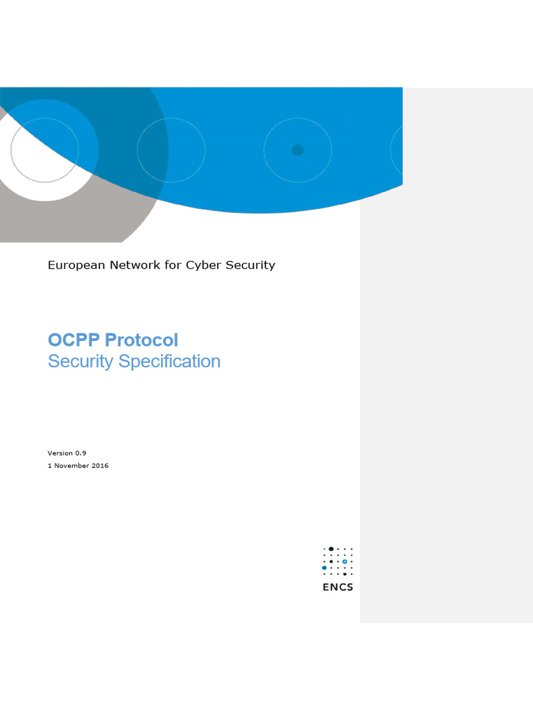 Security Specification OCPP | PDF | Transport Layer Security | Public ...